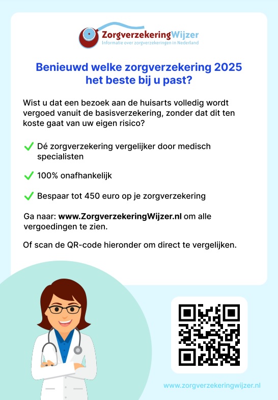 Zorgverzekering 2025 en de huisarts, alles wat u moet weten.